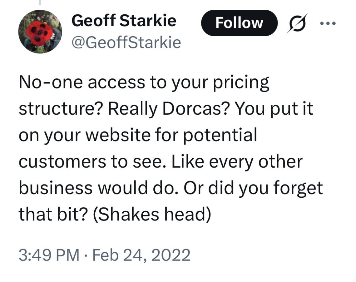Dorcas Eatch Statement on my past business Dorcas Eatch Dorcas Eatch